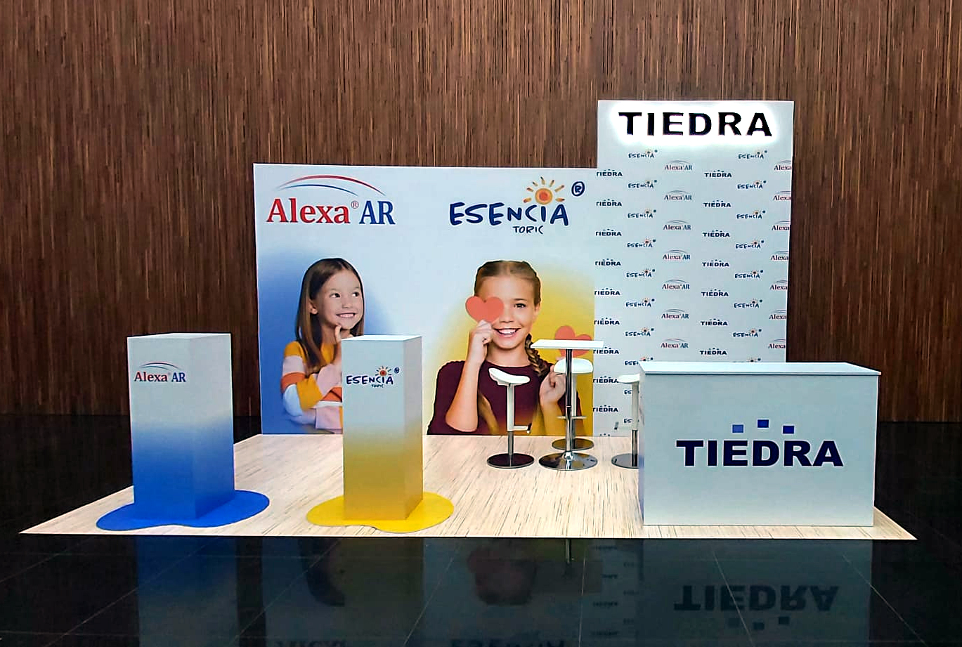 Decoración stands feria - Rótulos Innova